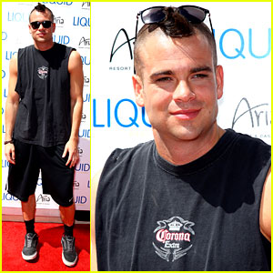 Mark Salling: Las Vegas Pool Party! | Mark Salling : Just Jared
