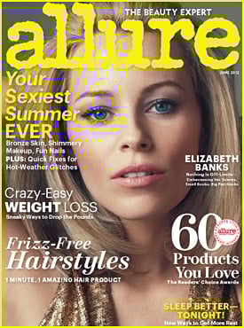 Elizabeth Banks Covers ‘Allure’ June 2012 | Elizabeth Banks, Magazine ...