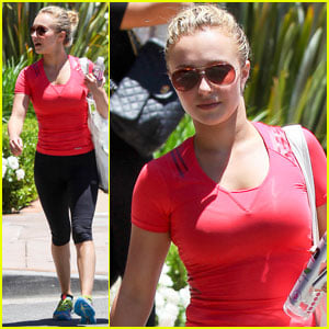 Hayden Panettiere: Workout Woman in Brentwood | Hayden Panettiere ...