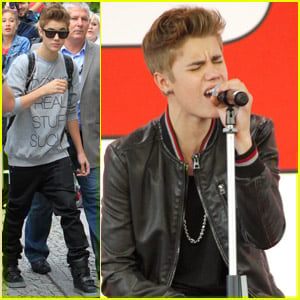 Justin Bieber Hits Berlin! | Justin Bieber | Just Jared: Celebrity News ...