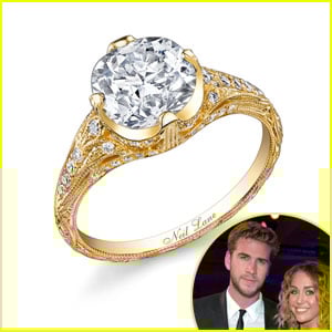 Miley Cyrus’s Engagement Ring Revealed! | Liam Hemsworth, Miley Cyrus ...