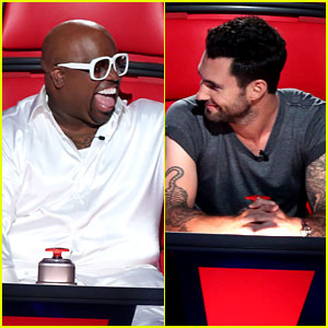 Adam Levine & Cee Lo Green: ‘Voice’ Season 3 Exclusive Pic! | Adam ...