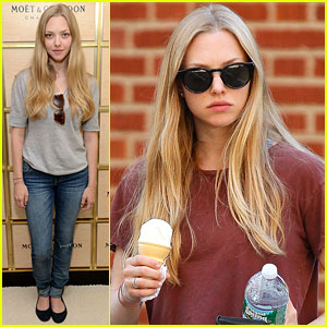 Amanda Seyfried: U.S. Open & Ice Cream Cone Cutie! | Amanda Seyfried ...
