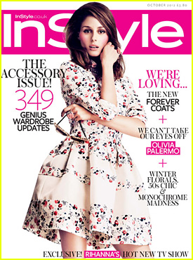 Olivia Palermo Covers ‘InStyle UK’ October 2012 | Magazine, Olivia ...