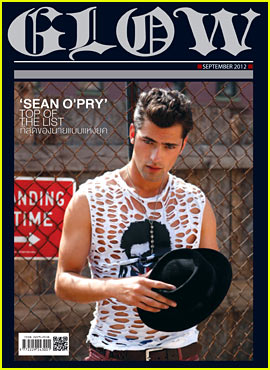 Sean O’Pry Covers ‘Glow’ Magazine September 2012 | Magazine, Sean O'Pry ...