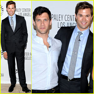 Andrew Rannells: ‘New Normal’ PaleyFest with Justin Bartha! | Andrew ...