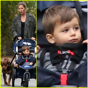 Gisele Bundchen: Saturday Stroll with Benjamin & Lua! | Benjamin Brady ...