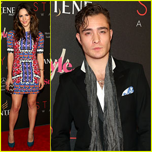 Katharine McPhee & Ed Westwick – 2012 Style Awards! | 2012 New York ...