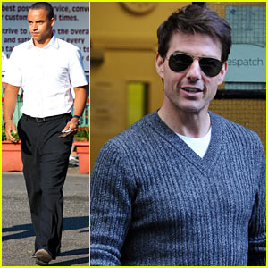 Tom Cruise: London Office Business | Connor Cruise, Tom Cruise : Just Jared