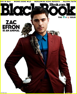 Zac Efron Covers ‘Blackbook’ Party Issue for October 2012 | Magazine ...