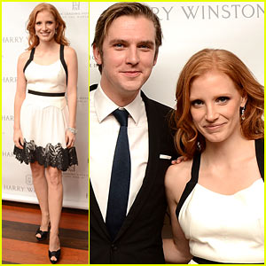 Jessica Chastain: Harry Winston Dinner Honoree! | Christina Ricci, Dan ...