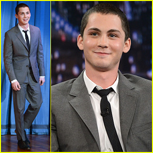 Logan Lerman: ‘Late Night with Jimmy Fallon’ Visit! | Jimmy Fallon ...