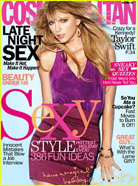Taylor Swift Covers ‘Cosmopolitan’ December 2012 | Magazine, Taylor ...