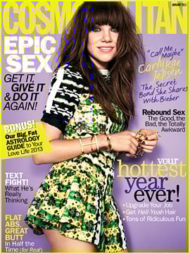 Carly Rae Jepsen Covers ‘Cosmopolitan’ January 2013 | Carly Rae Jepsen ...