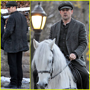 Colin Farrell: Horseback Riding for ‘Winter’s Tale!’ | Colin Farrell ...