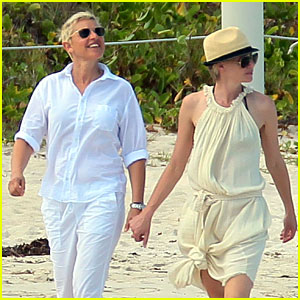 Ellen DeGeneres & Portia De Rossi: Holding Hands in St. Barts! | Ellen ...