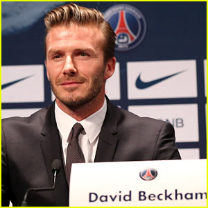 David Beckham Joins Paris Saint-Germain Soccer Team! | David Beckham ...