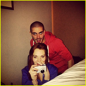 Lindsay Lohan & Max George Instagram a Picture Together | Lindsay Lohan ...