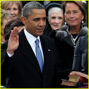Watch President Barack Obama Be Sworn in at Second Inauguration | 2013 ...