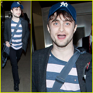Daniel Radcliffe: New York Yankees Fan! | Daniel Radcliffe | Just Jared ...