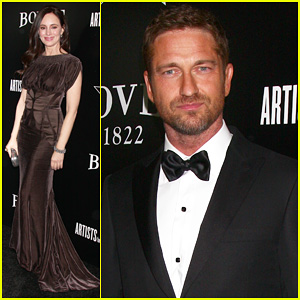 Gerard Butler: Hollywood Domino Pre-Oscar Gala! | Adrien Brody, Ali ...