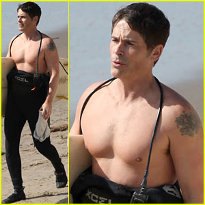 Rob Lowe: Shirtless Super Bowl Sunday Surfing! | Rob Lowe, Shirtless ...