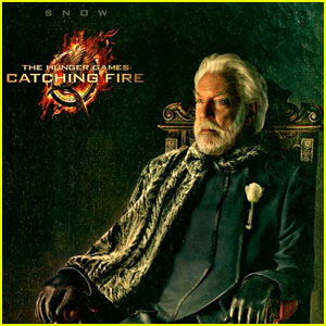 Donald Sutherland: ‘Hunger Games: Catching Fire’ Snow Portrait ...