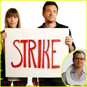 Jessica Biel & Jason Bateman Join Matt Damon’s Toilet Strike | Jason ...