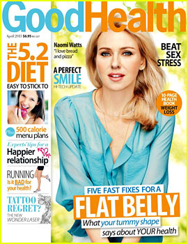 Naomi Watts Covers ‘Good Health’ Magazine April 2013 | Magazine, Naomi ...