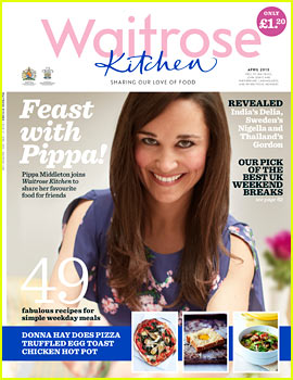 Pippa Middleton Covers ‘Waitrose Kitchen’ April 2013 | Magazine, Pippa ...