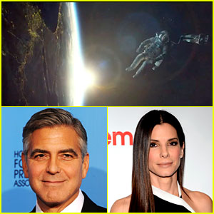 George Clooney & Sandra Bullock: ‘Gravity’ Teaser Trailer! | Alfonso Cuaron, George Clooney ...