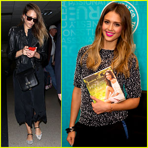 Jessica Alba Flies Home to Kids After Texas Book Signing | Cash Warren ...