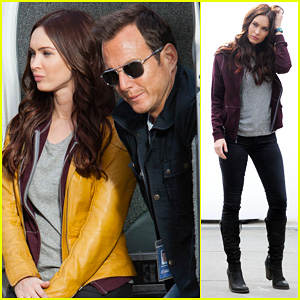 Megan Fox: ‘Teenage Mutant Ninja Turtles’ Set with Will Arnett! | Megan ...