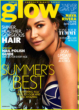 Naya Rivera: ‘Glow’ Summer 2013 Cover Girl | Magazine, Naya Rivera ...