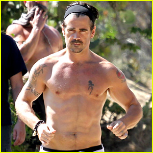 Colin Farrell: Shirtless Run in Hollywood! | Colin Farrell, Shirtless ...