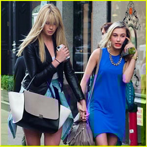Ireland Baldwin Walks Hand in Hand with Cousin Hailey! | Alec Baldwin ...