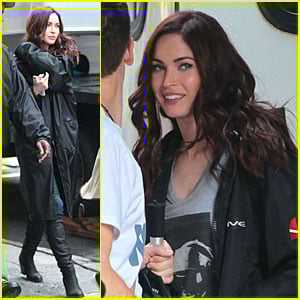 Megan Fox: Cell Phone Carrier on ‘Ninja Turtles’ Set! | Megan Fox ...