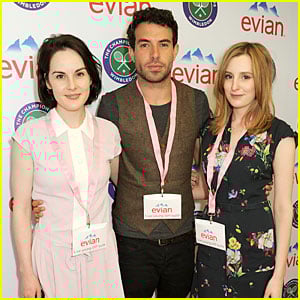 Michelle Dockery & Tom Cullen: Evian Live Young Suite! | Ben Whishaw ...