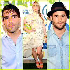 Zachary Quinto & Josh Bowman: Coach’s Summer Party! | Aidy Bryant, Amy ...