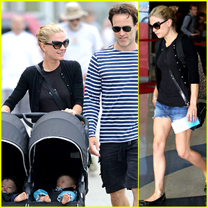 Anna Paquin & Stephen Moyer: Sunday Stroll with the Twins! | Anna ...
