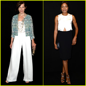 Milla Jovovich & Naomie Harris: Giorgio Armani Prive Show! | Milla ...
