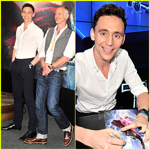 Tom Hiddleston: ‘Thor’ Autograph Signing at Comic-Con! | 2013 Comic Con ...