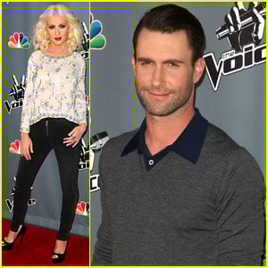 Christina Aguilera & Adam Levine: ‘The Voice’ Top 12 Event | Adam ...