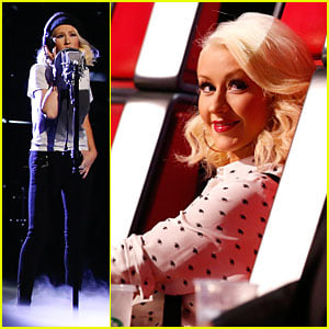 Christina Aguilera: ‘Say Something’ on ‘The Voice’ – Watch Now ...