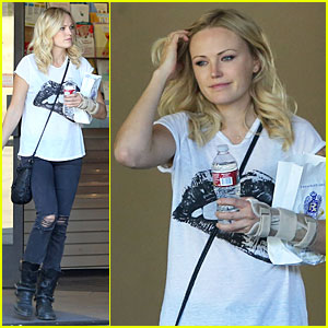 Malin Akerman Wears Arm Brace After Doctor’s Visit | Malin Akerman ...