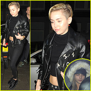 Miley Cyrus: Greenhouse Coffee Stop with Cara Delevingne! | Cara ...