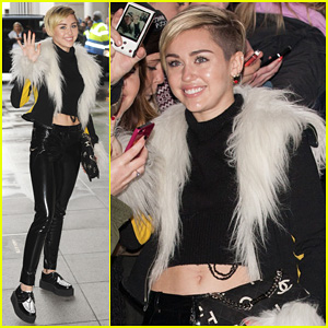 Miley Cyrus Steps Out After Lighting Blunt at MTV EMA 2013 | Miley ...
