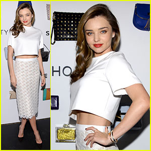 Miranda Kerr Flaunts Midriff at We Search, We Find, We ShopStyle Launch ...