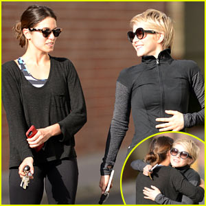 Julianne Hough & Nikki Reed Share a Hug After Their Gym Date ...