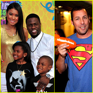 Kevin Hart & Adam Sandler: Funny Guys Win at Kids’ Choice Awards 2014 ...